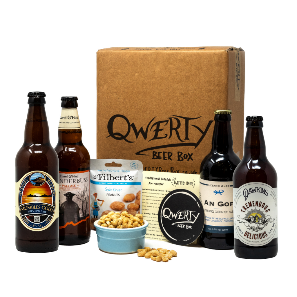 Traditional British Real Ale Hamper (6 x 500ml Bottles) – QWERTY Beer Box